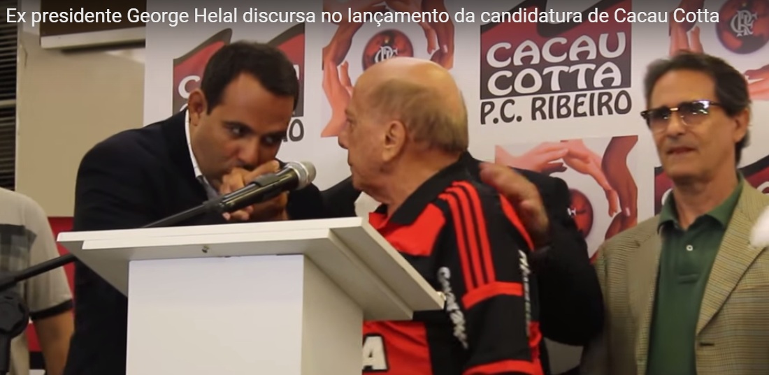 Flamengo: George Helal: "Com o Cacau, o Flamengo estará muito bem servido"