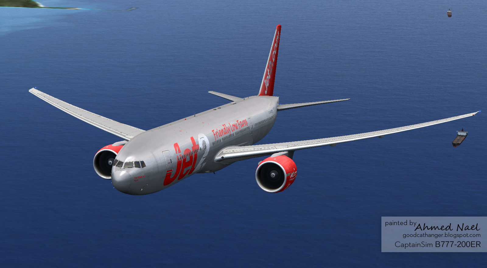GoodCat Hangar: Jet2.com - Boeing 777-200 - CaptainSim