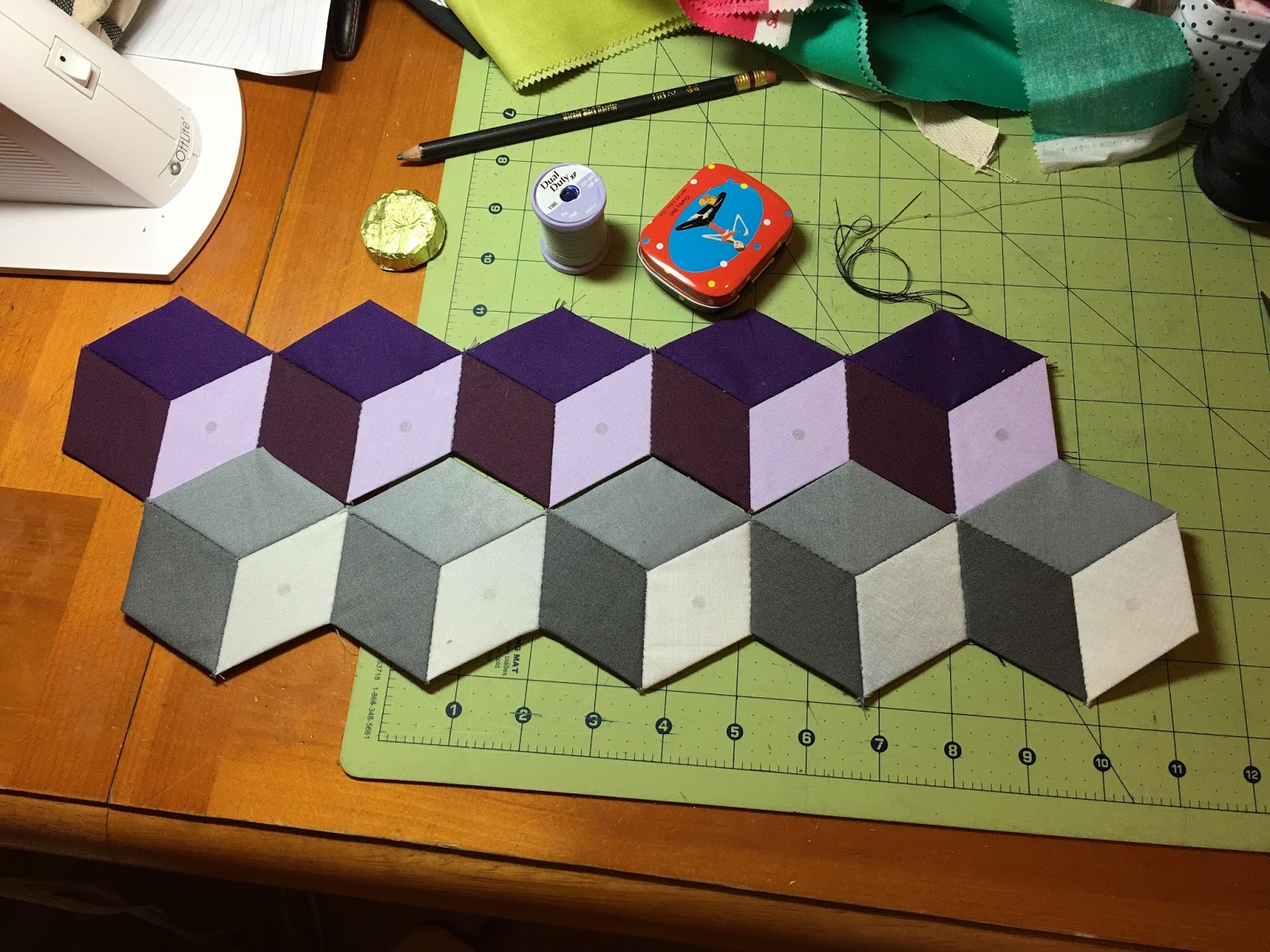 handmade hobbyist: Ombre Cubes