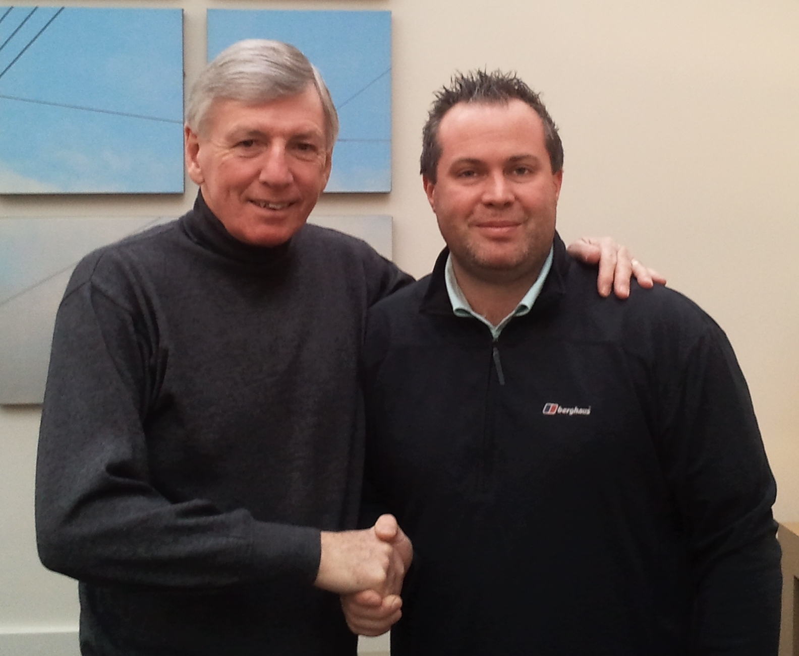 CELEBRITIES WHO HAVE MET ITN CAMERAMEN