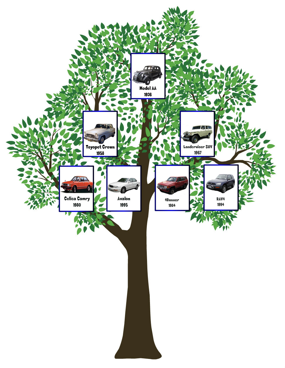 The Toyota Family Tree | Toyota Talk Blog