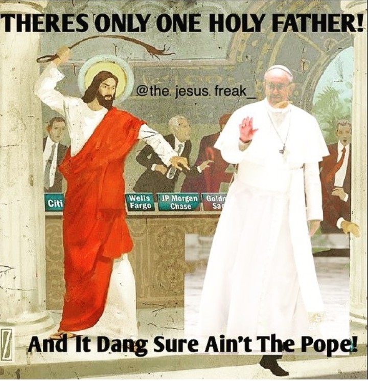I Have No Reason to Call the Pope as "Holy Father"