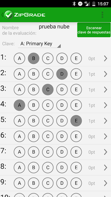 Zipgrade, app para corregir tests - Didactalia: material educativo