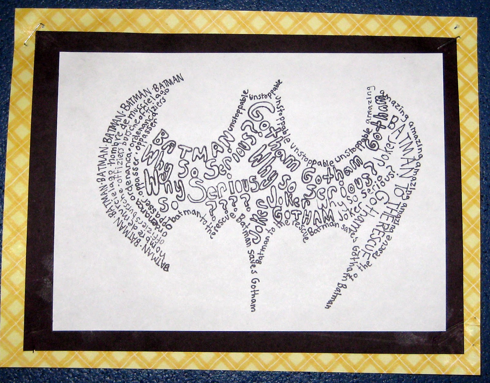 Mrs. Art Teacher!: fun with calligrams