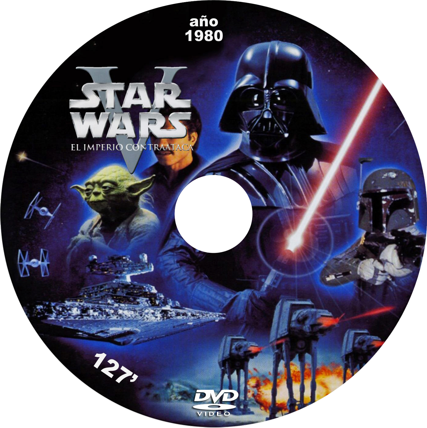 Caratulas de películas DVD para cajas CD: Star Wars V – El imperio ...