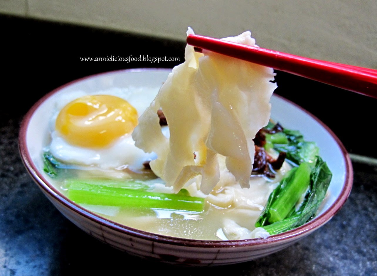 Annielicious Food: 客家板麺 Malaysian Hakka Pan Mee