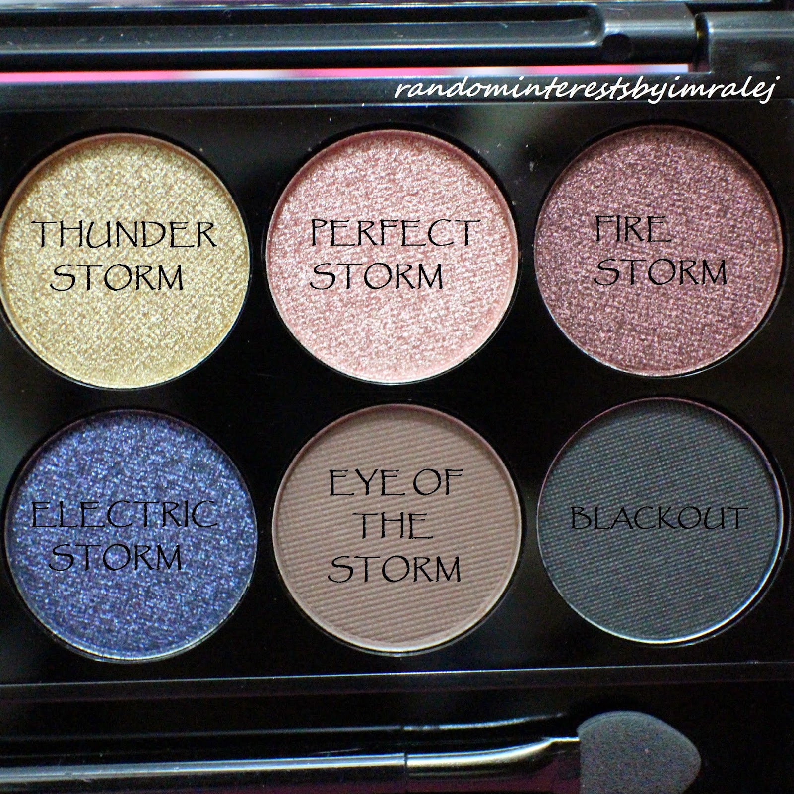 RIbI: Sleek Storm Palette Swatch