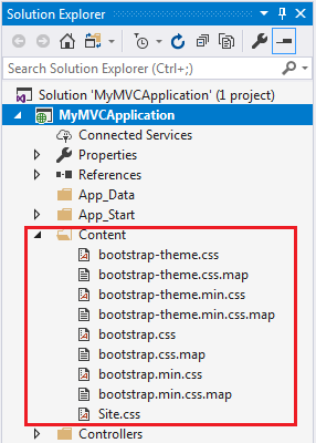 ASP.NET MVC Folder Structure | Sirism