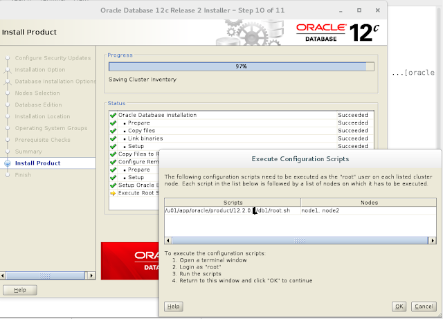 Step by Step How to Install Oracle RAC Database Software 12c Release2