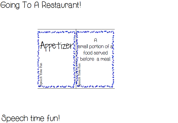 Going To A Restaurant: Language & Pragmatic Activities!! - Speech Time ...