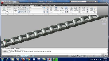 AutoCAD Tutorial, Cara Membuat Rantai Stainless Stell