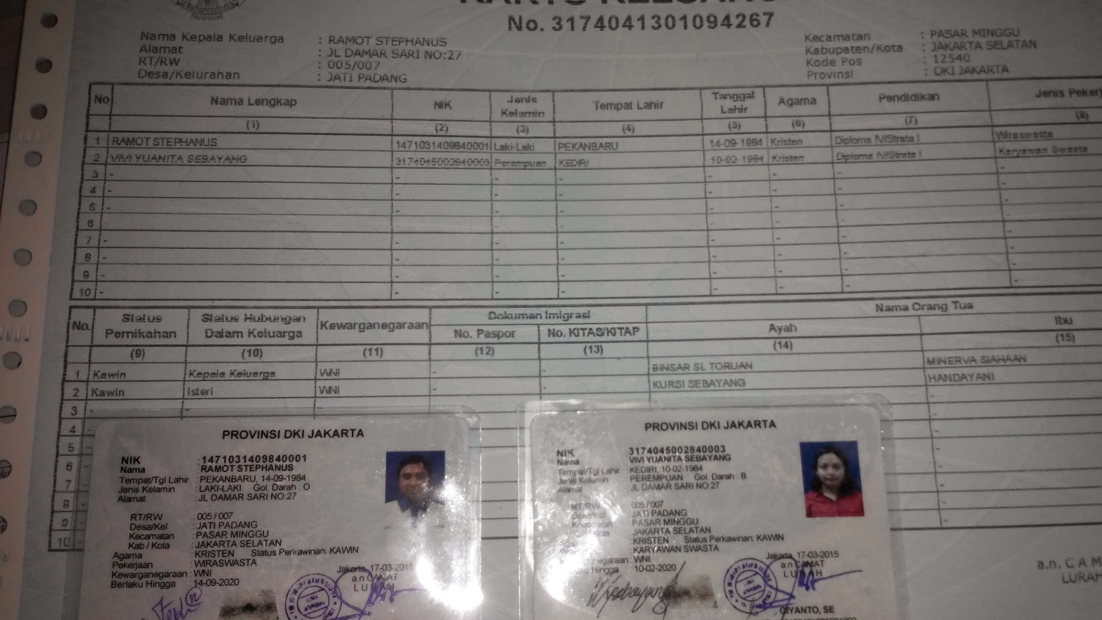 My journey of a thousand miles...: Mengurus KTP Riau ke KTP DKI Jakarta