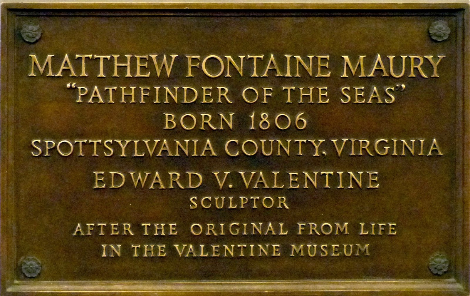 The Portrait Gallery: Matthew Fontaine Maury