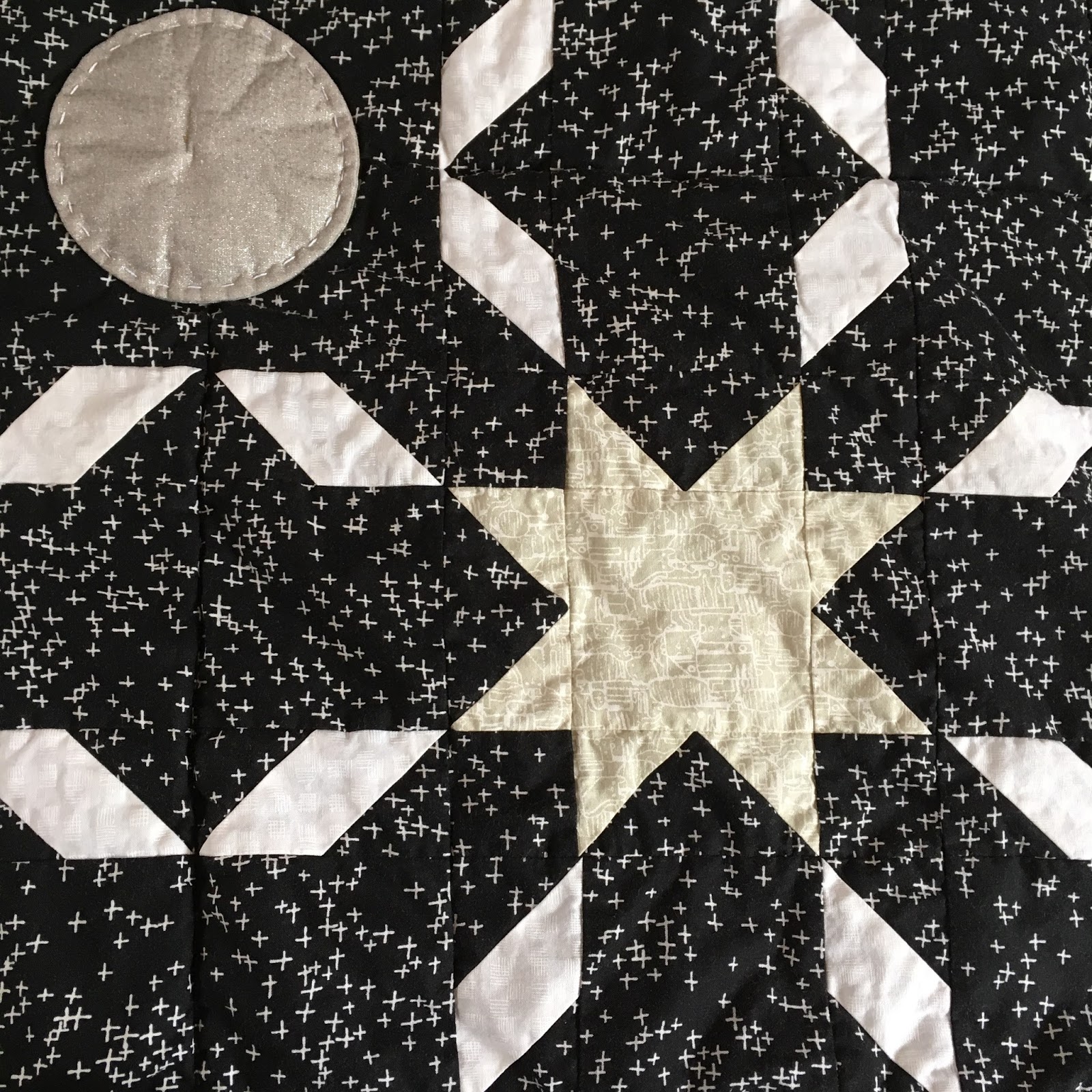 Star Crossed Moons Quilt / CHARM ABOUT YOU