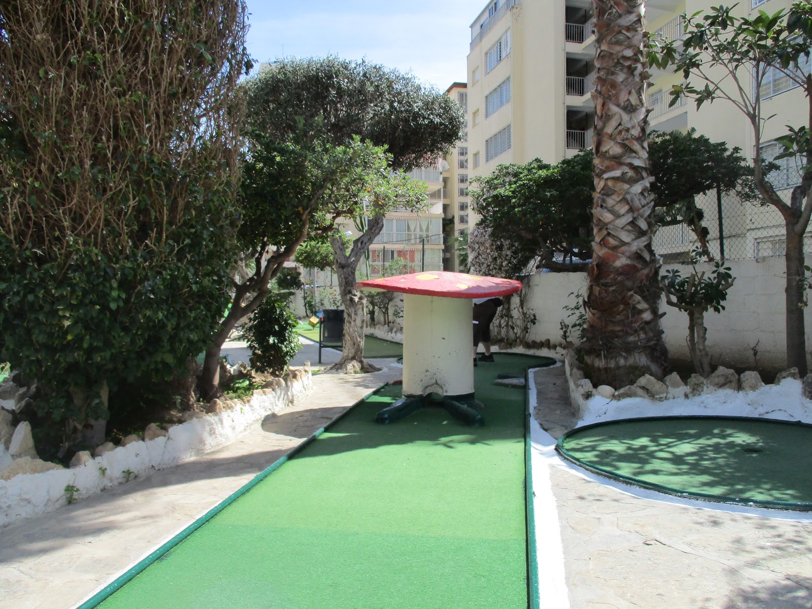 Two Crazy Golfers: Crazy golf in Benidorm, Costa Blanca, Spain