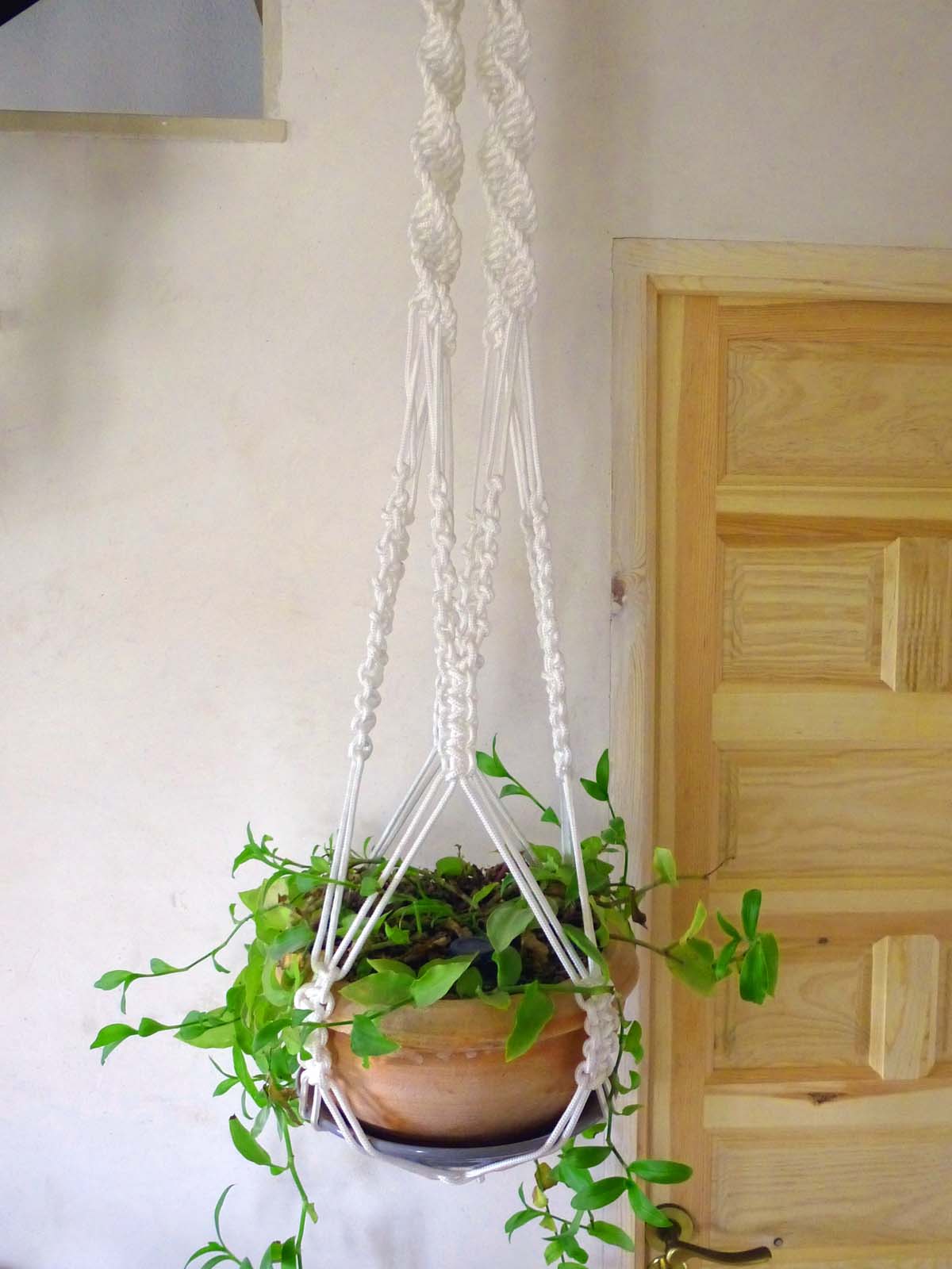 SimpelMens: Zelf een plantenhanger knopen van touw (macrame)
