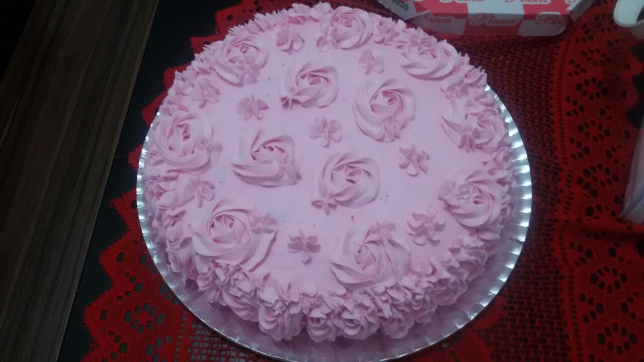 ELVIRA SALGADOS "BOLOS, DOCES E SALGADOS": BOLO REDONDO DECORADO 5