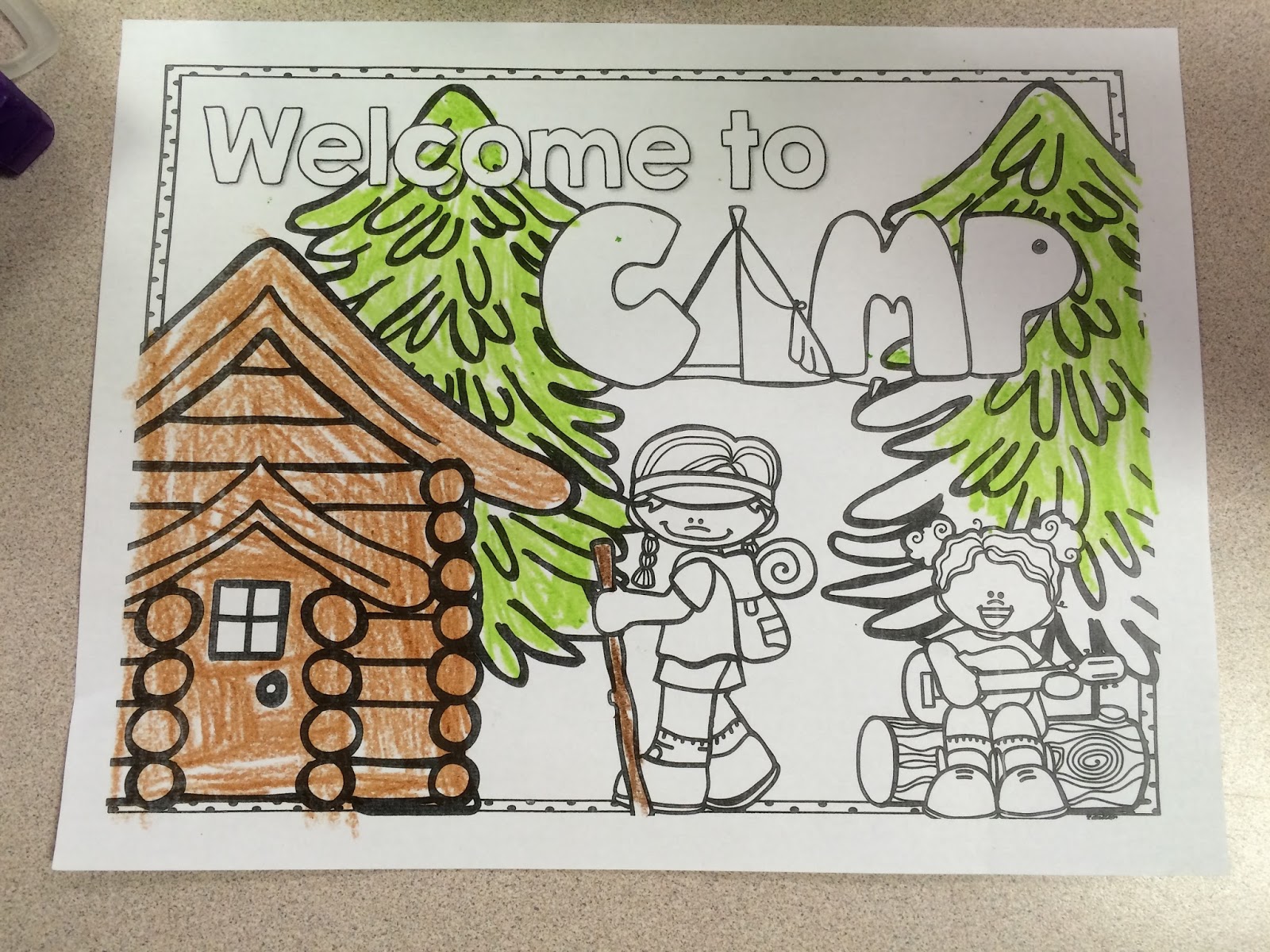 The Sassy School Teacher: Camping in the Classroom - Activities to help ...