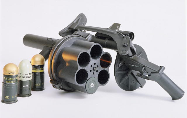 Defensa y Armas: Lanzagranadas: Milkor MGL Mk.1 (Sudáfrica)