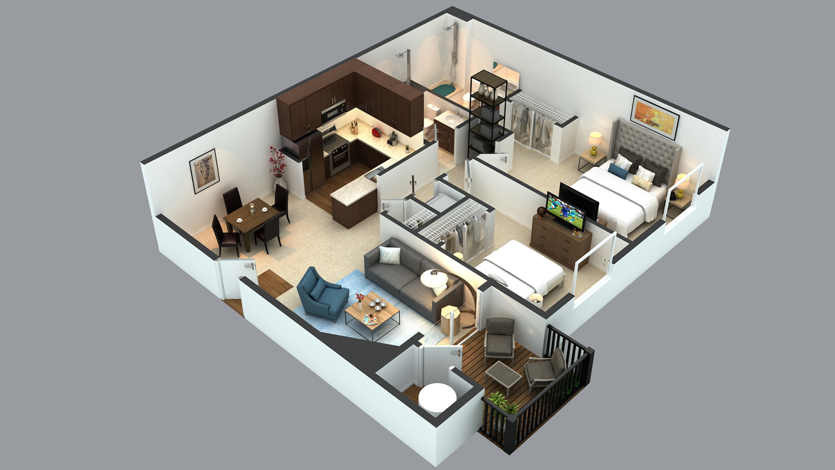 Isometric view 3d ~ Architecture Consultant