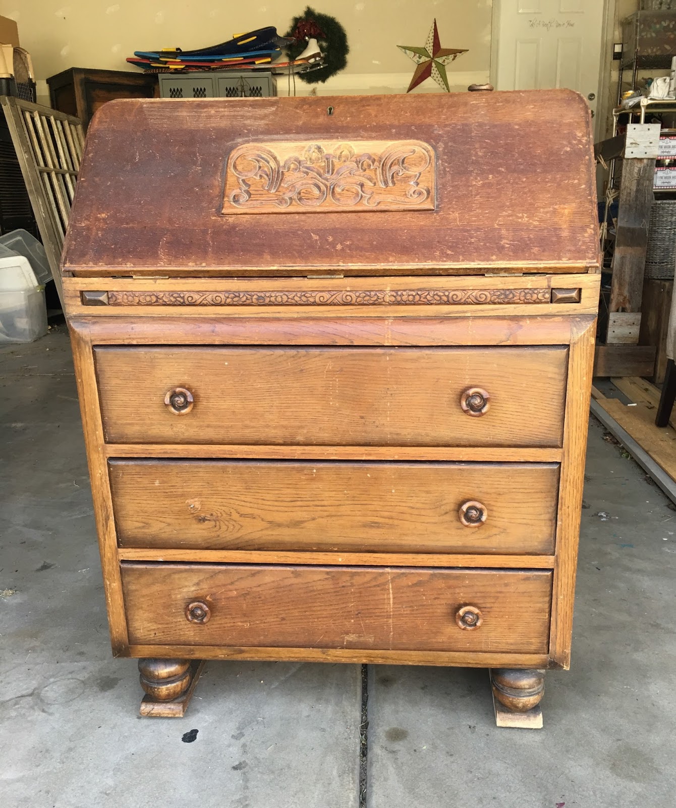 Barefoot In Utah: Cerused Oak Tutorial