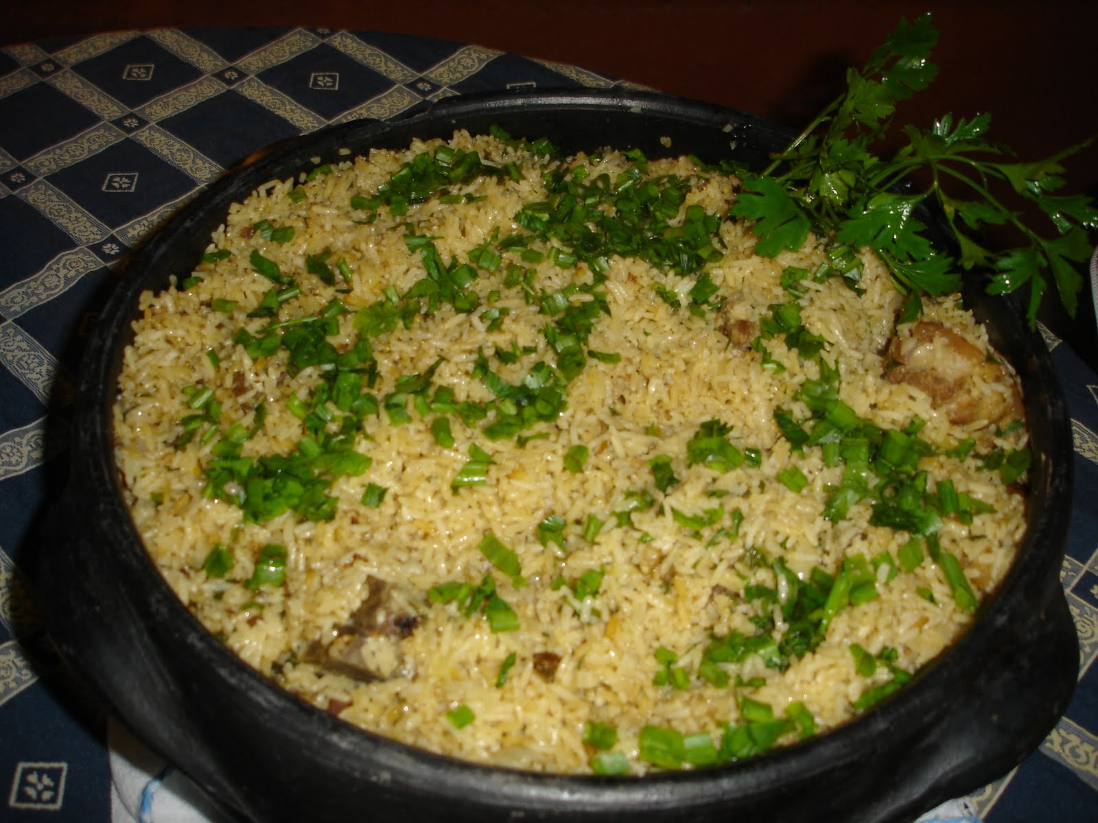 viagens, gastronomia e entretenimento.: ARROZ COM SUAN