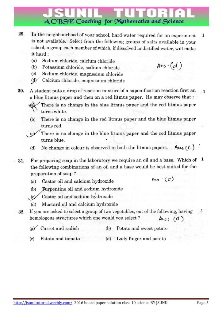Science 2016 Board Question Paper For Class 10 Cbse Sa2 science-2016-board-question-paper-for-class-10-cbse-sa2