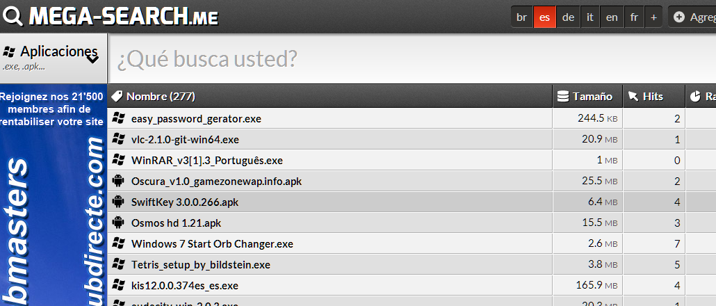 Mega - Search el buscador de MEGA que lo hace fácil - Usuario Hoy