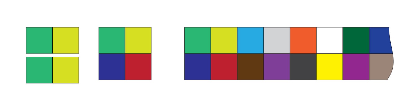 Inspired by Fabric: Paint Chip Mini Quilt Tutorial