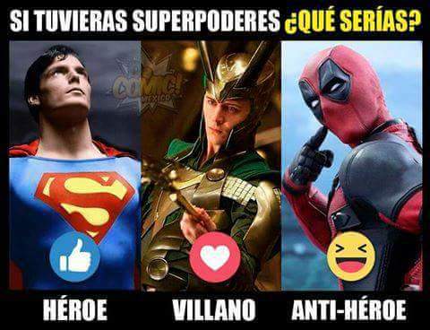 Memes de Superheroes: ¿Cuál superpoder tendrías?