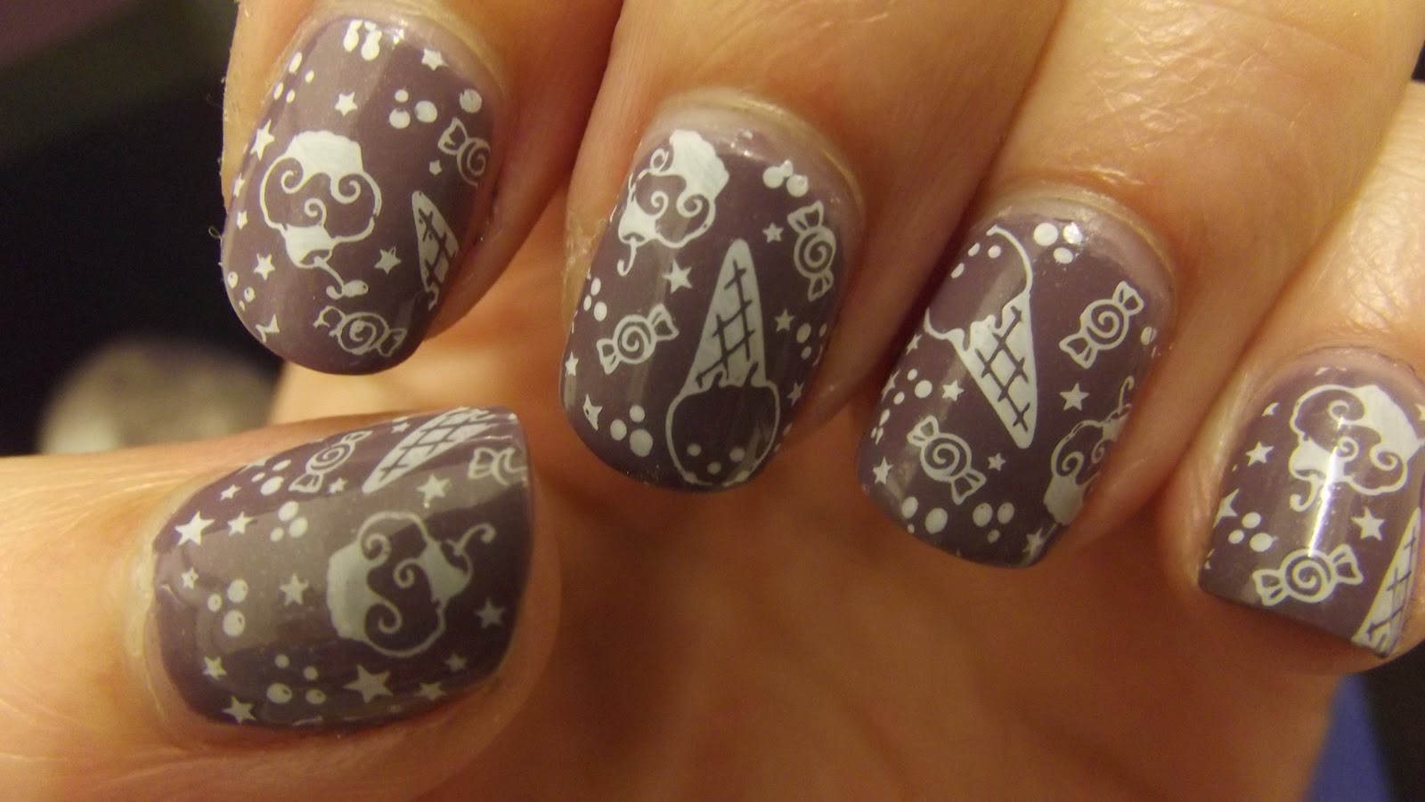 Persistently Glittery: My Kind of Kool-Aid and Charming Nails Stamping