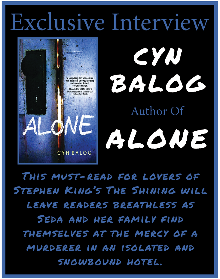 Cyn Balog, author of ALONE, on refusing to be a cookie-cutter ...