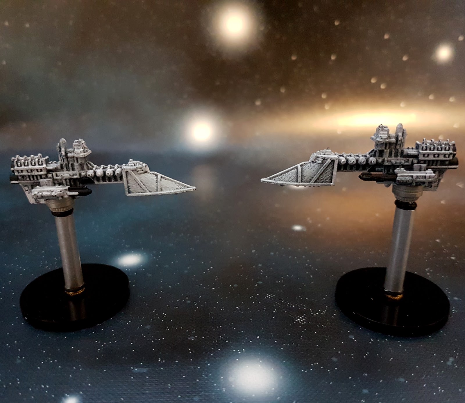 Battlefleet Gothic: Relictor Space Marine Sword Class Frigates - Jade ...
