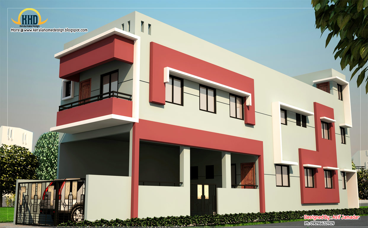 Long House Elevation - 2360 sq ft - Kerala Home Design and Floor Plans ...