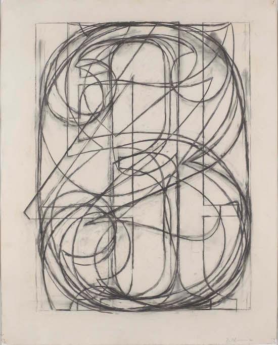 The Lost Sock : Jasper Johns letter and numbers