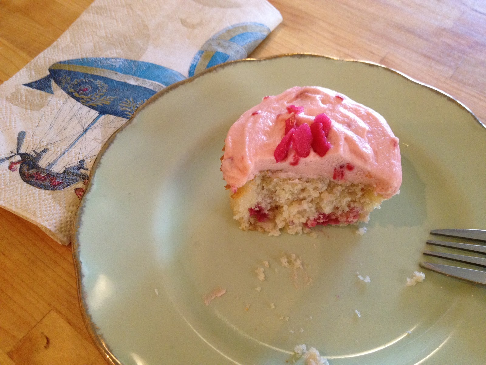 Raspberry Ripple Cupcakes