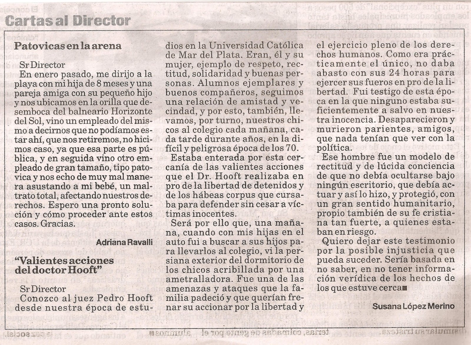 EL CASO HOOFT: LA VERDADERA HISTORIA: abril 2012