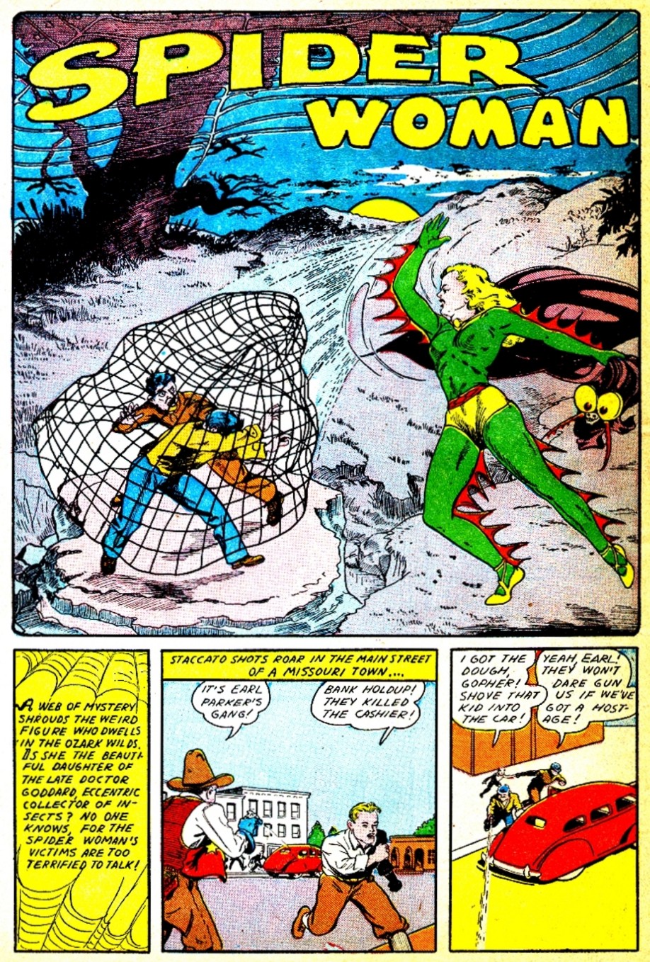 The Golden Rage: One-Hit Wonder Women: The Original Spider Woman