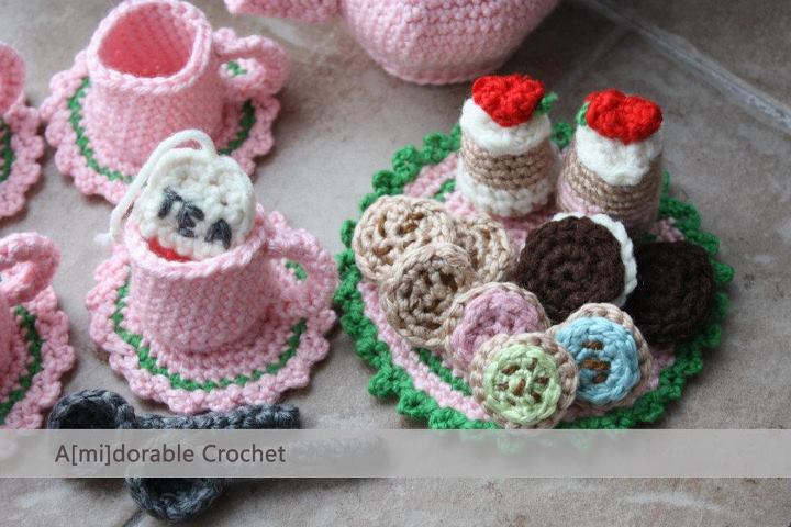 A[mi]dorable Crochet: Tea Time Play Set Pattern