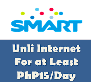 Cheap Unlimited Internet for Smart (at Least PhP15/Day)