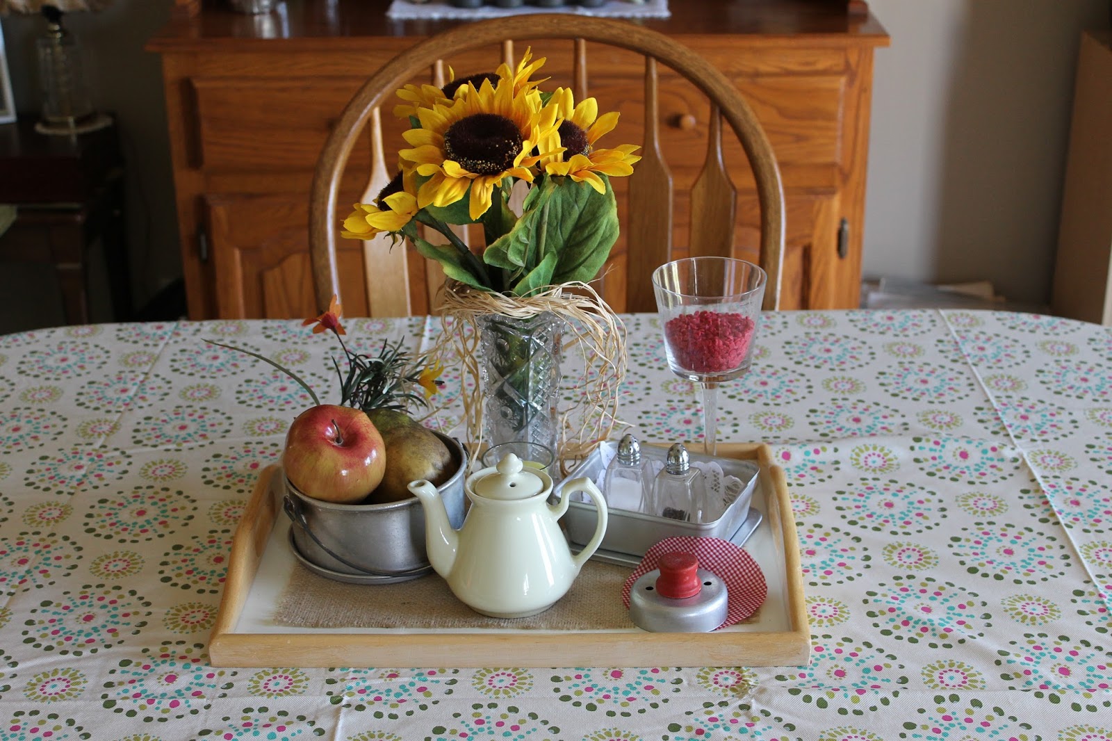 Simple Things, Sweet Life: September...Mantles, Groupings, and Flowers