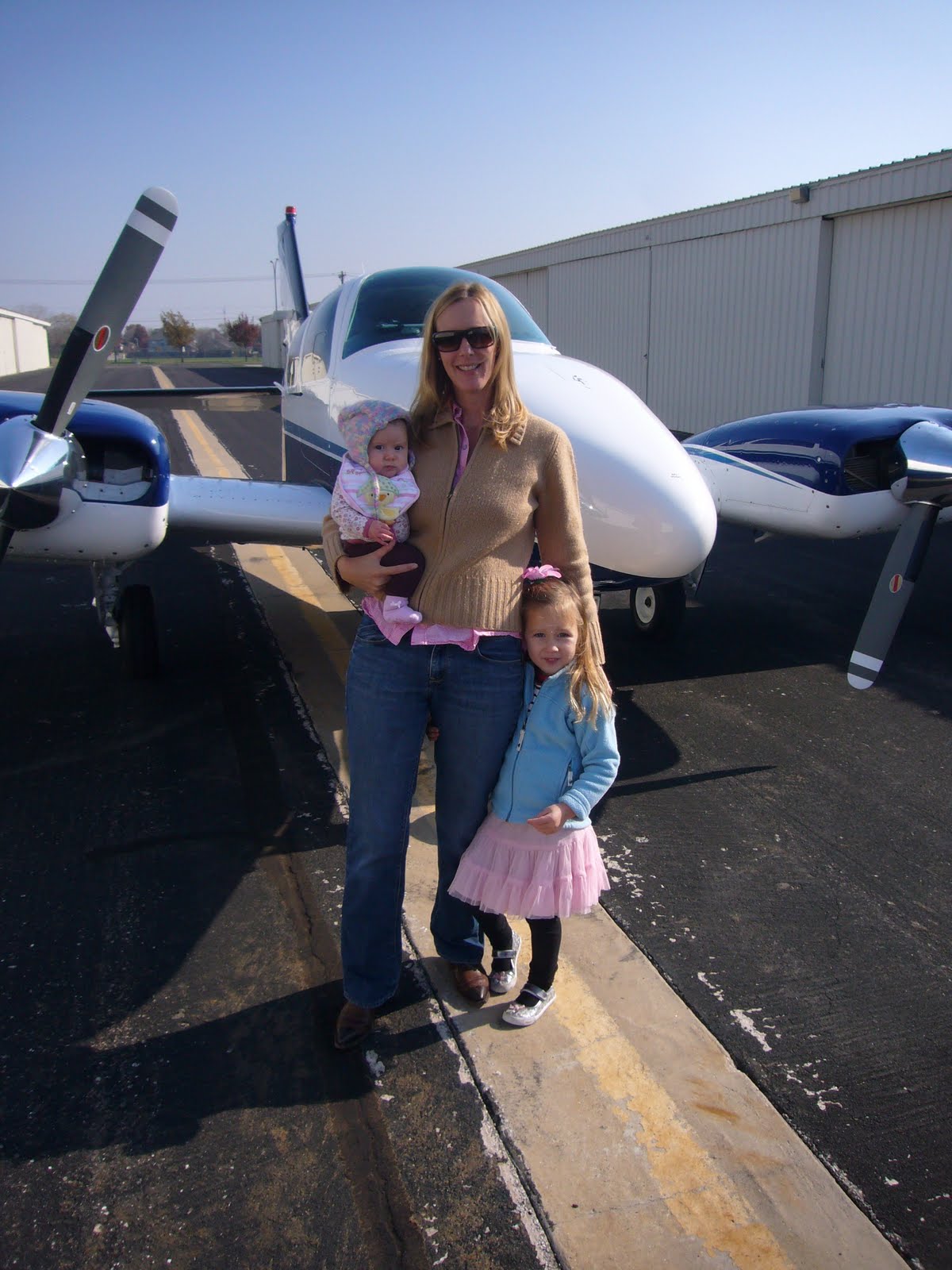 The Lee Family: Olivia's First Baron Flight