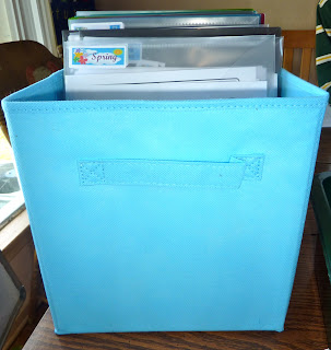 Homeschool Organization ~ Themed Storage With Free Printable Labels