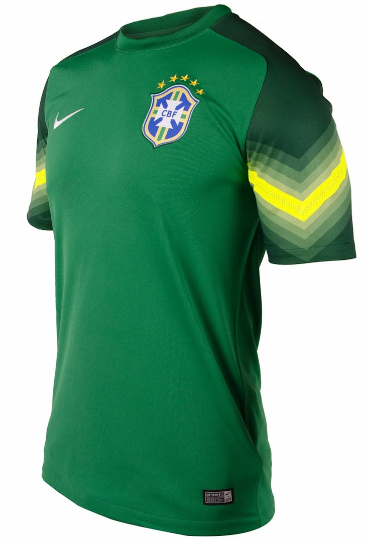 Brazil 2014 World Cup Home and Away Kits Released - Footy Headlines