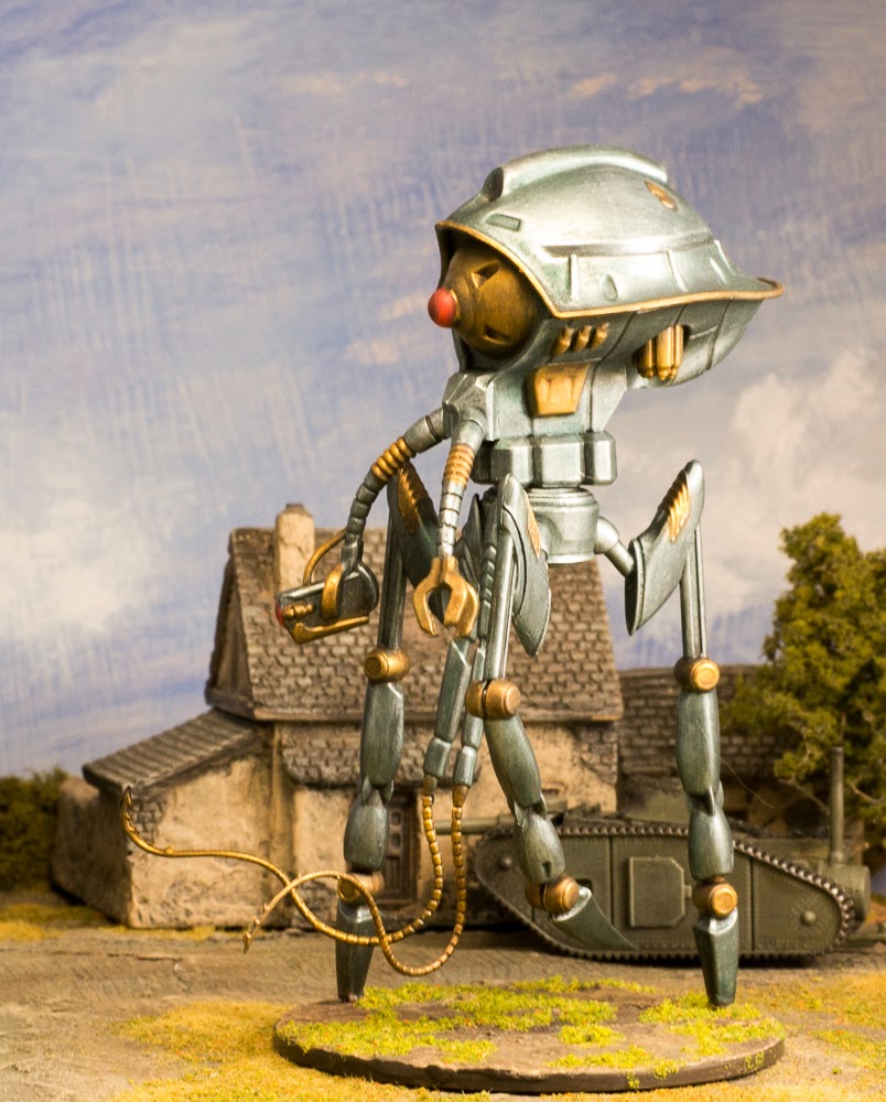 The Analogue Hobbies Painting Challenge: From BrianB - Martian Tripod ...