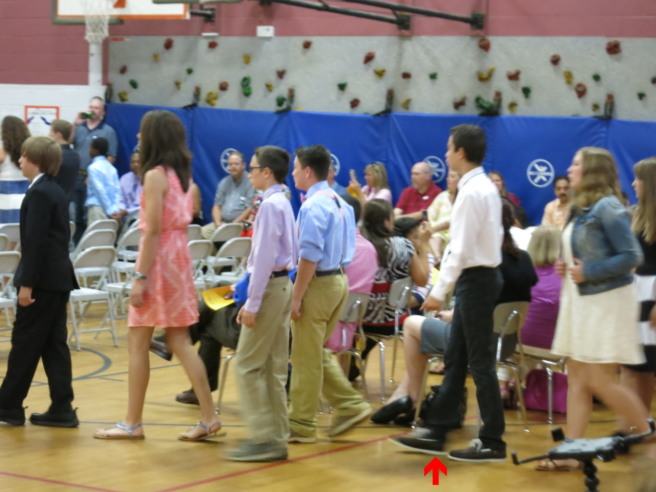 Unser Leben in den USA: 6th Grade Graduation / Bridging Ceremony