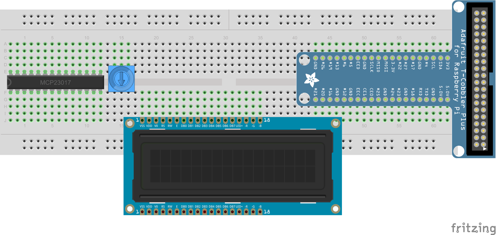 AndrexWeb: I2C Character LCD con Raspberry Pi