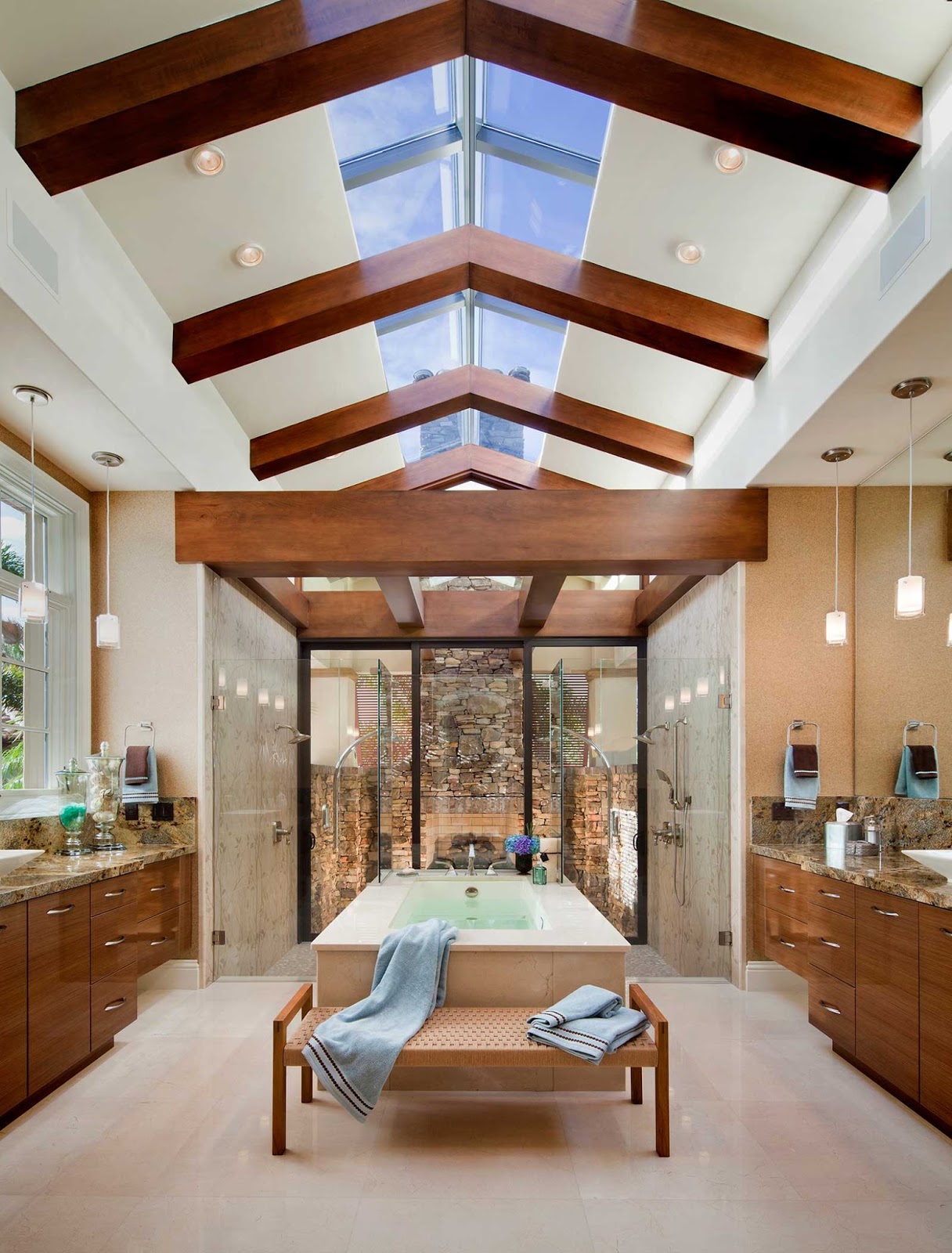 Beautiful Bathrooms and Showers Design Ideas: Most Beautiful Houses in ...