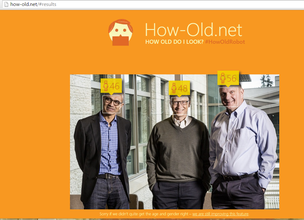 Microsoft's How Old Are You?-Know Your Age Using Your Picture