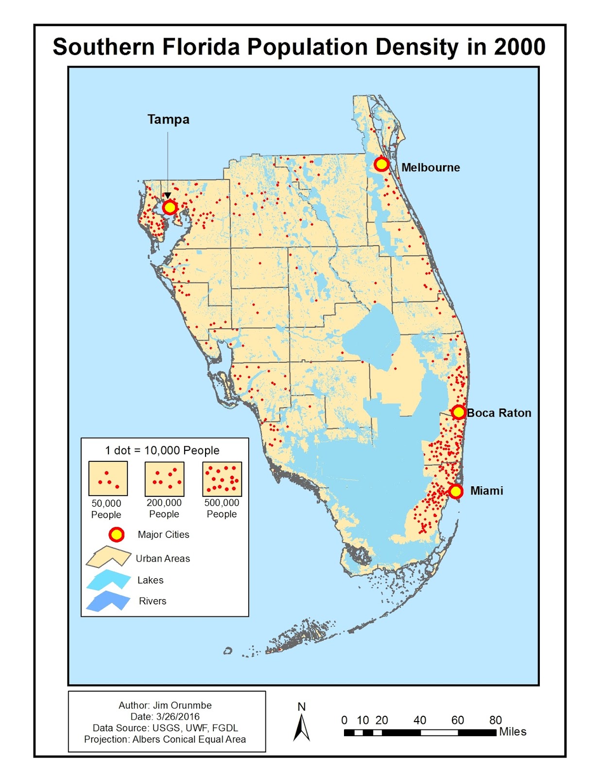 Orunmbe's GIS Jaunt: Mod10 - Dot Mapping